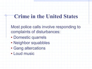 Introduction to the U.S. Criminal Justice System | PPT