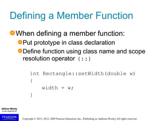 Introduction to Classes and Objects | PPT | Web Development | Internet