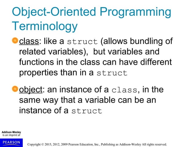 Introduction To Classes And Objects Ppt Web Development Internet
