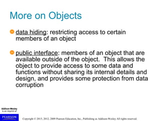 Introduction to Classes and Objects | PPT | Web Development | Internet