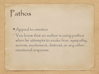 Intro to classical appeals | PPT