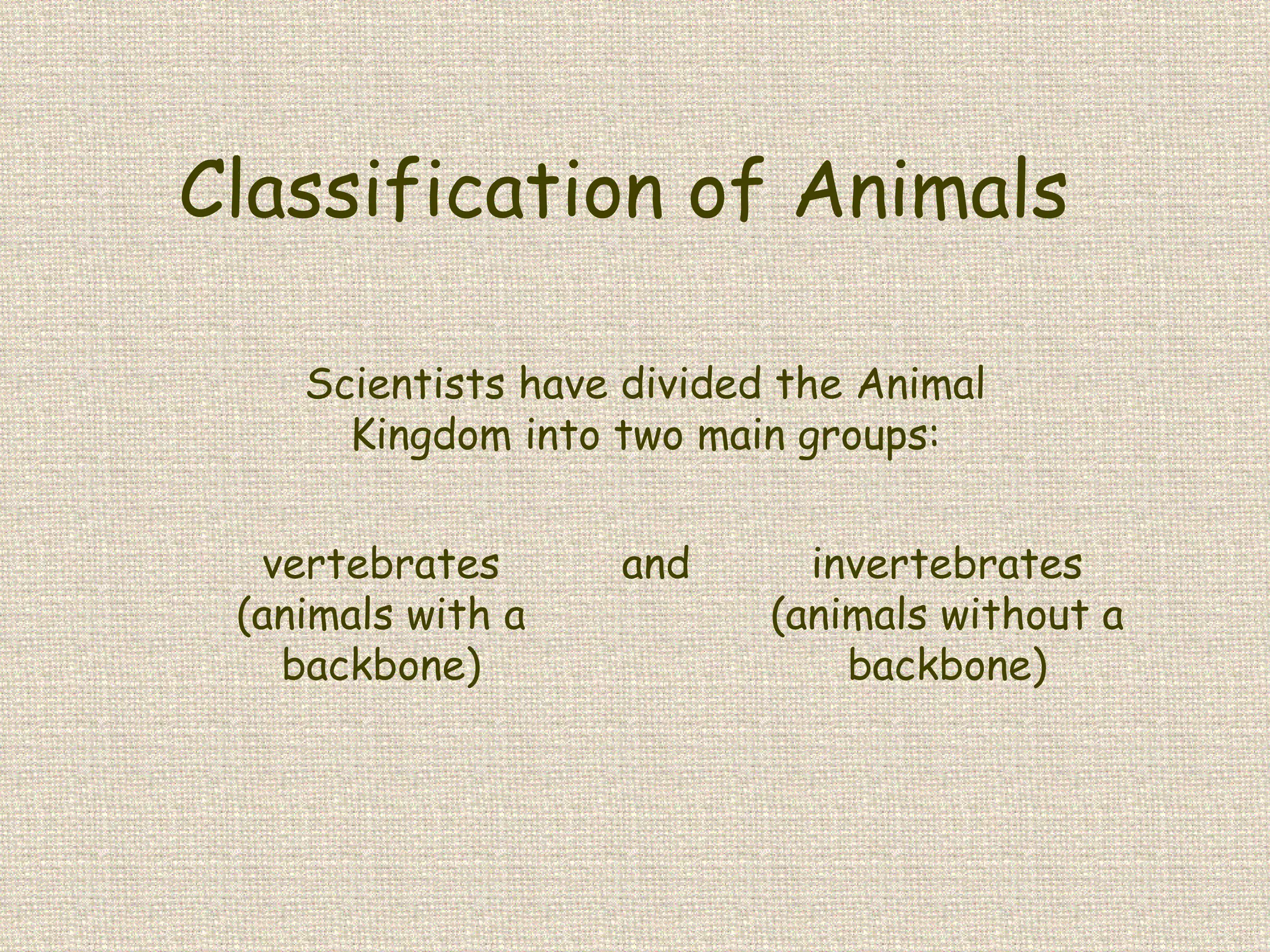 Intro to classification | PPT