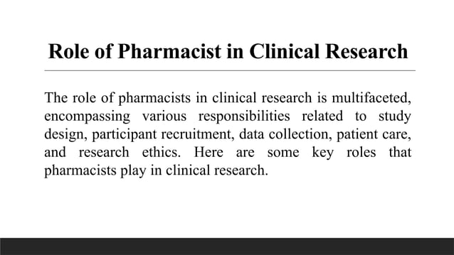 introduction to clinical research and Role of pharmacist.pptx