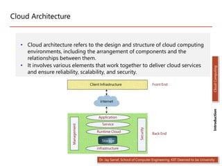 Intro to Cloud Computing for Internet of Things | PDF