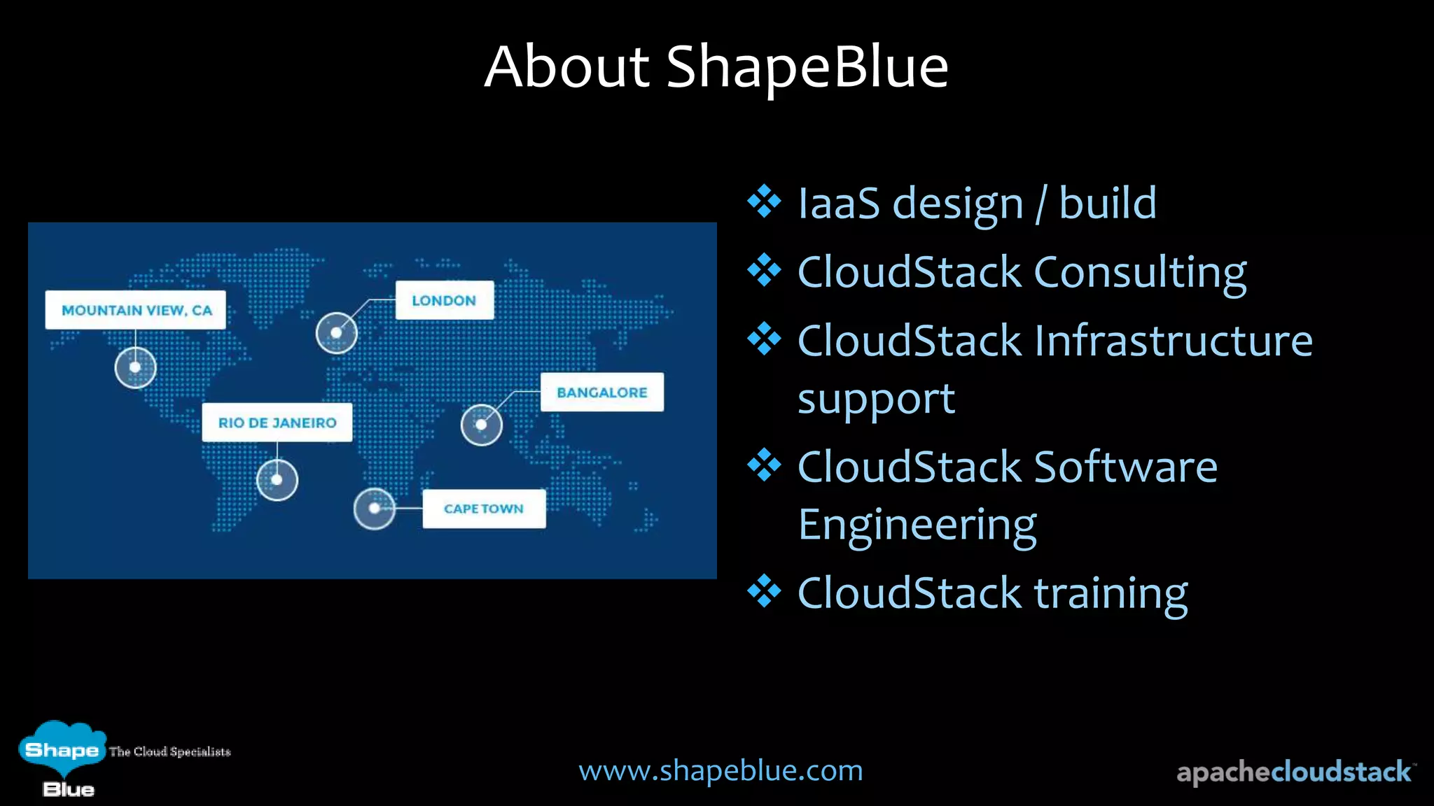 An Introduction To Apache Cloudstack And Working On Apache Projects Ppt