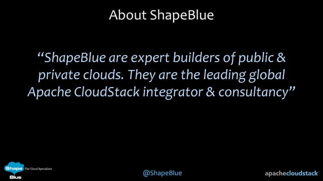 An Introduction To Apache Cloudstack And Working On Apache Projects Ppt