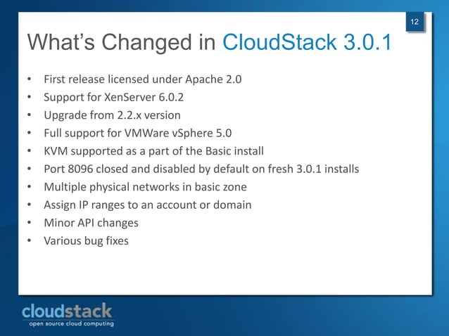 Introduction to CloudStack | PPTX | Cloud Computing | Internet