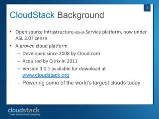 Introduction to CloudStack | PPTX
