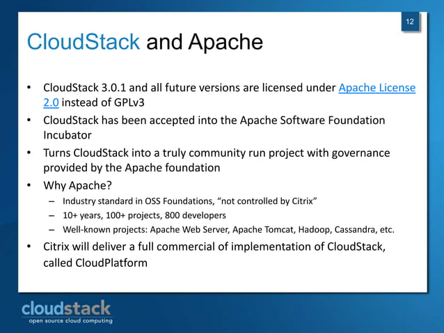 Introduction to CloudStack: How to Deploy and Manage Infrastructure-as ...