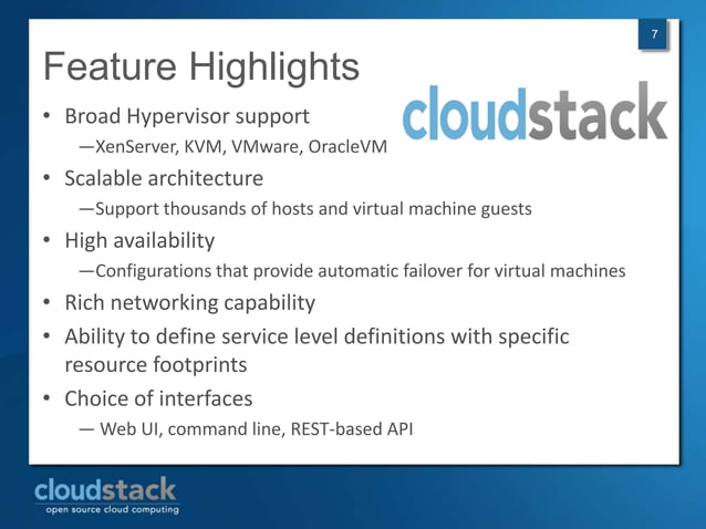 Introduction to CloudStack: How to Deploy and Manage Infrastructure-as-a-Service Clouds with ...
