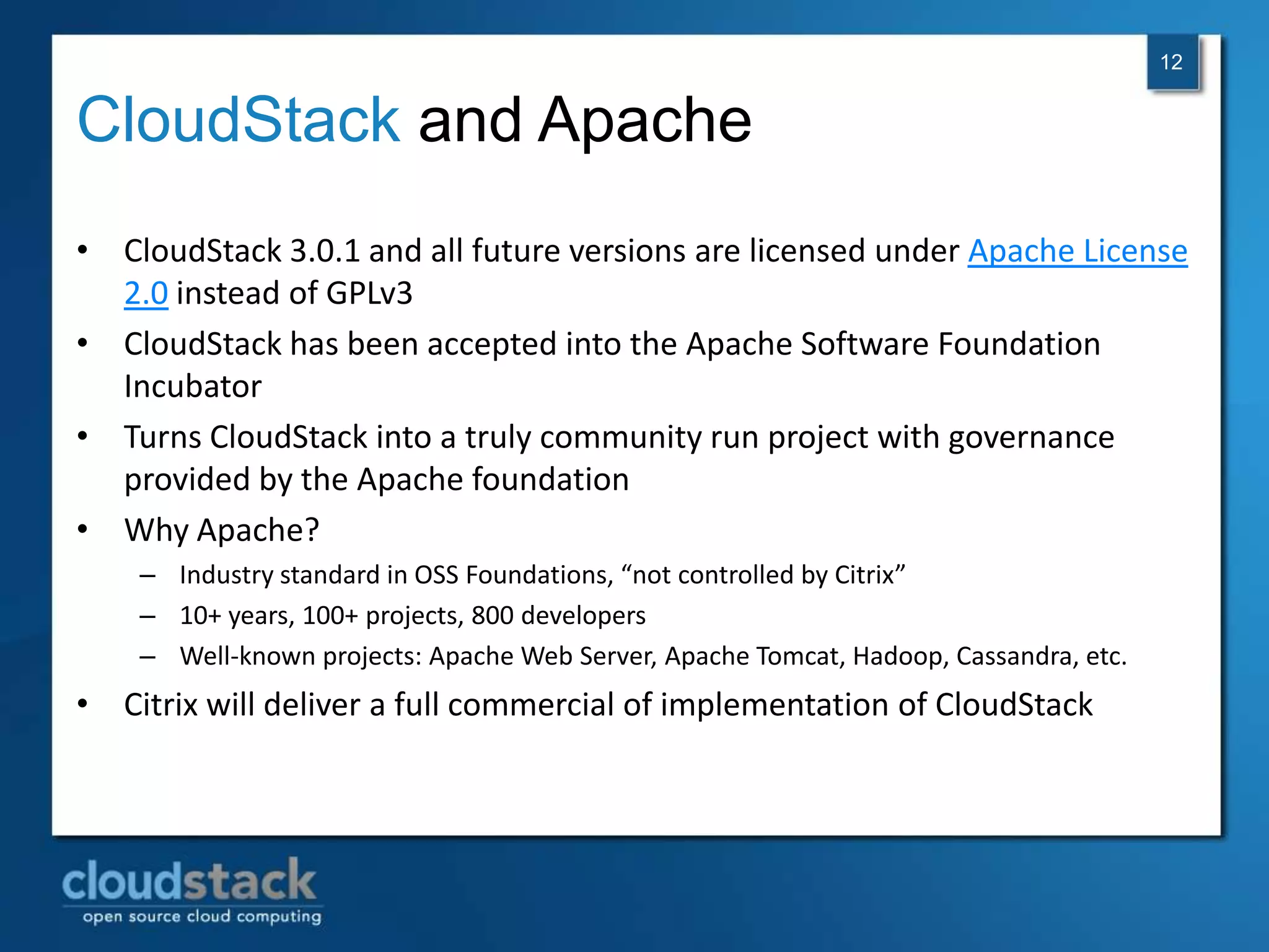 Introduction to CloudStack: How to Deploy and Manage Infrastructure-as ...