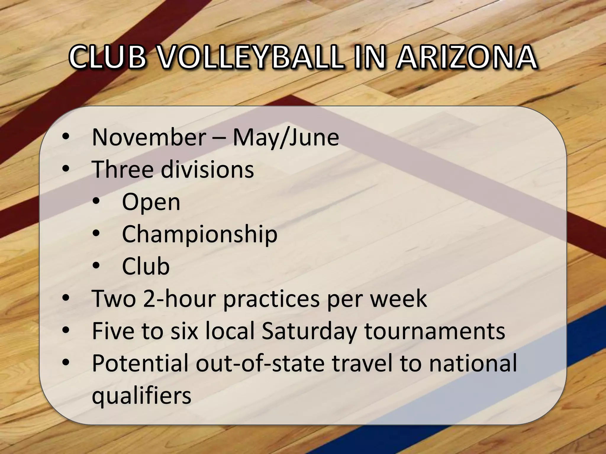 Introduction to Club Volleyball | PPTX