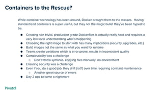 Exploring Next Generation Buildpacks - Anand Rao & Scott Deeg | PPTX ...