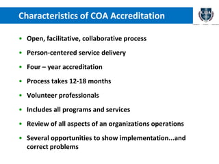 Introduction to COA Accreditation | PPTX