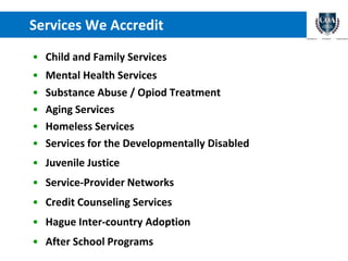 Introduction to COA Accreditation | PPTX