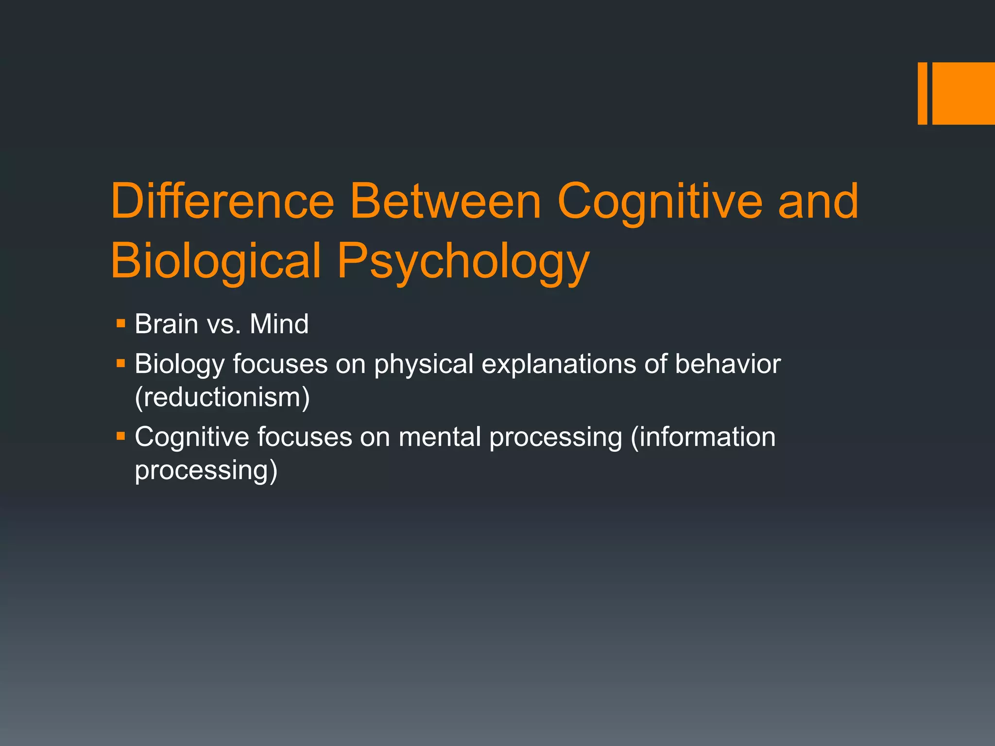 Intro to cognitive psych pp | PPTX