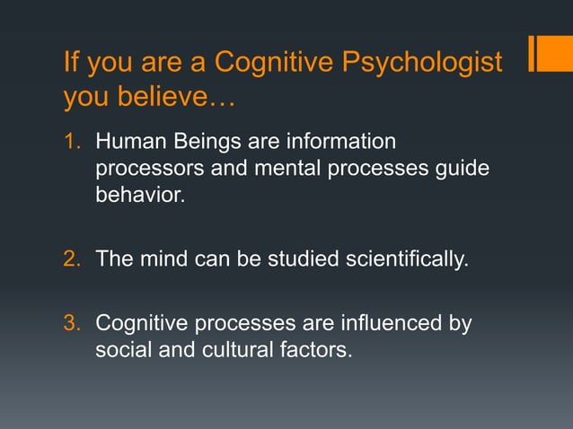 Principles of Cognitive Psychology | PPT