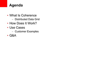 An Engineer's Intro to Oracle Coherence | PPT