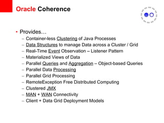 An Engineer's Intro to Oracle Coherence | PPT