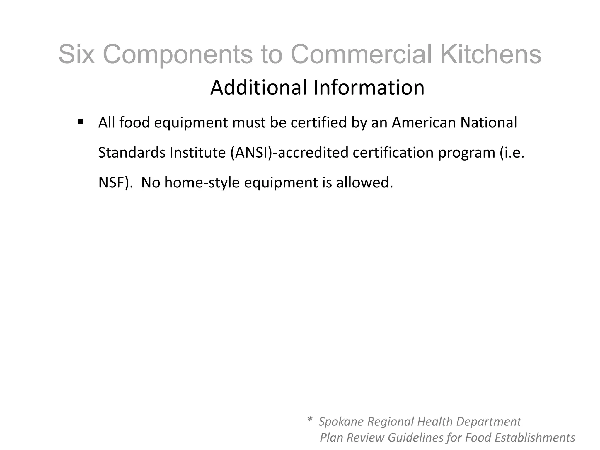 Intro to commercial kitchen design | PPTX