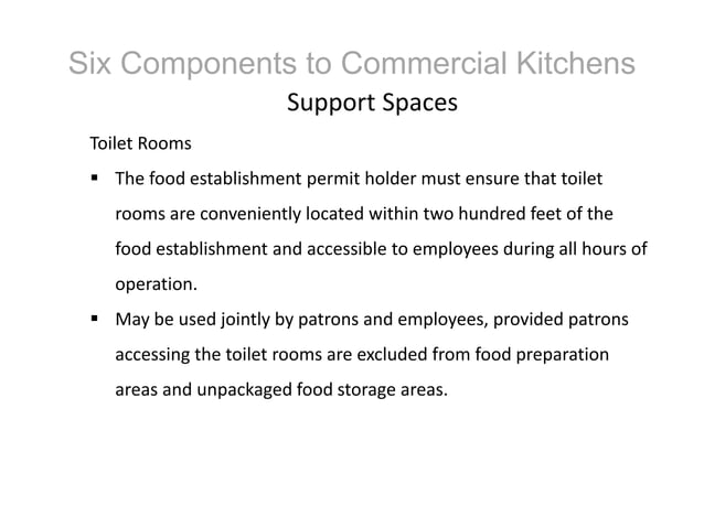 Intro to commercial kitchen design | PPTX