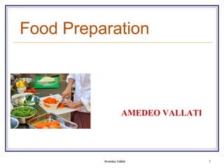 Amedeo Vallati - Different Commercial Kitchen layout | PPT