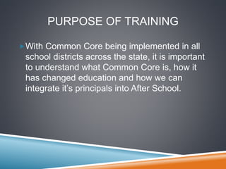 Intro to Common Core | PPT