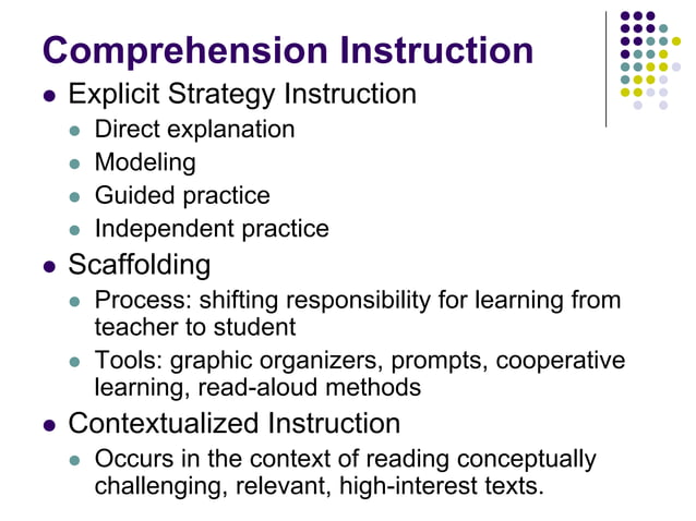 Intro To Comprehension | PPT
