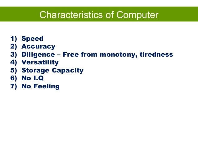INTRODUCTION TO COMPUTERS
