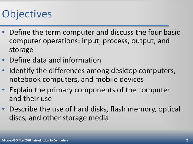 CSCI-200 Introduction to Computers | PPT