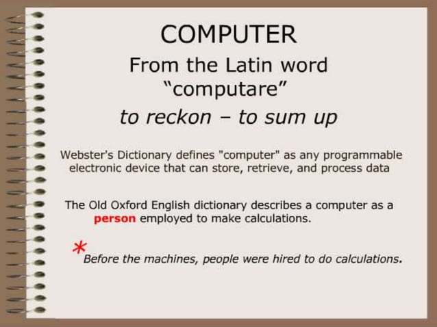 Introduction to computers | PPT