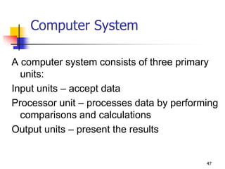 Introduction to computers | PPT