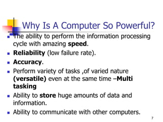 Introduction to computers | PPT