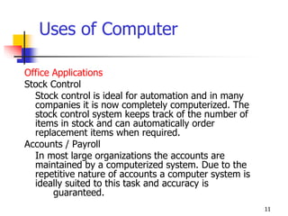 Introduction to computers | PPT