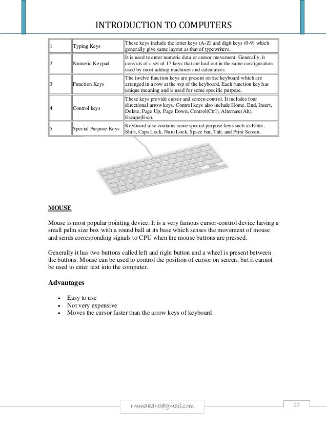 Introduction To ICTs