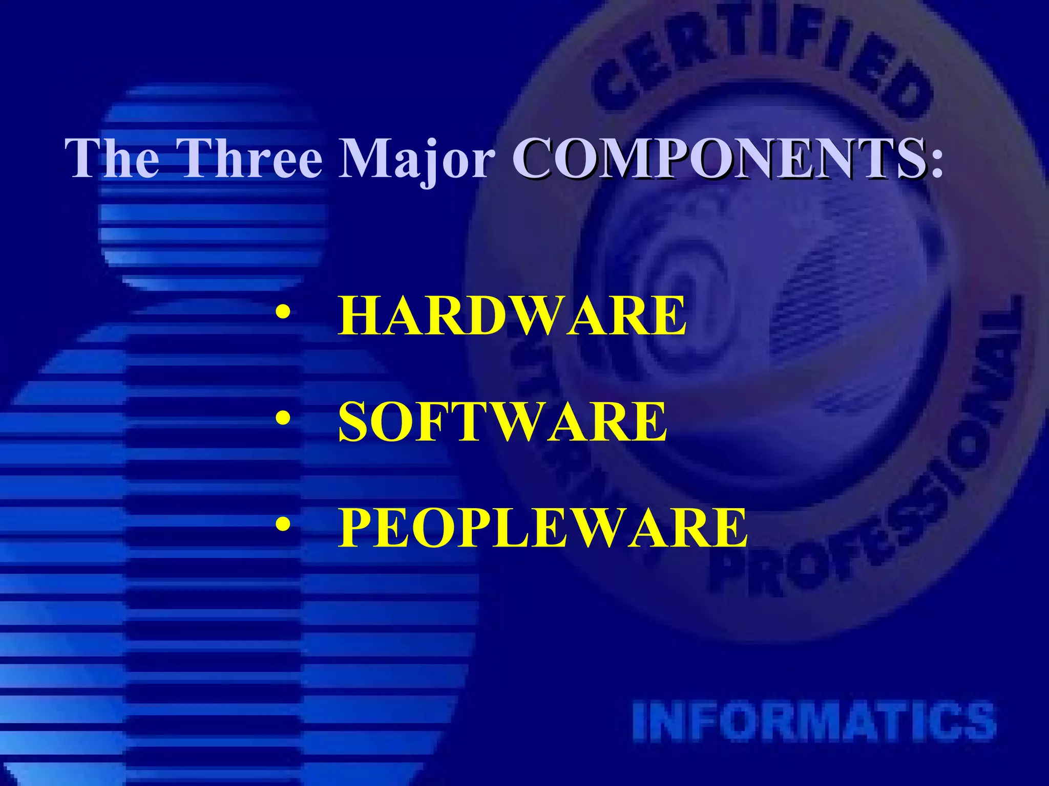 Intro To Computer System Ppt Operating Systems Computer Software And Applications