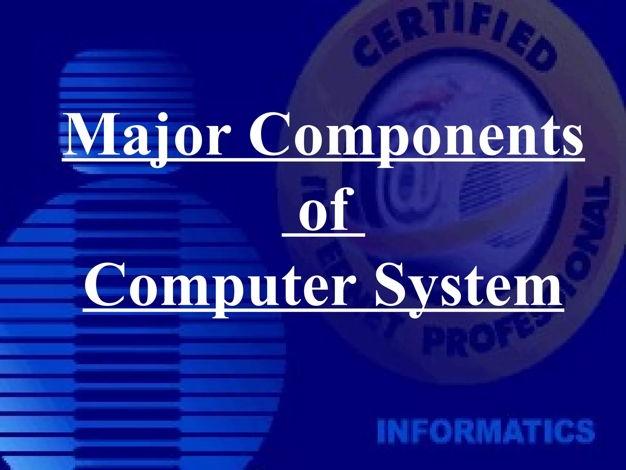 Intro To Computer System Ppt Operating Systems Computer Software And Applications