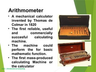 INTRO TO COMPUTING.pptx college first year | PPTX