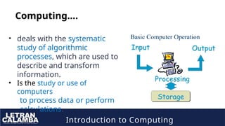 Introduction to Computing Lec-Lesson 1.pptx