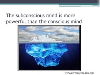 What is the conscious and the subconscious mind? | PPTX