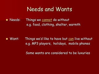 Intro to consumer studies | PPT