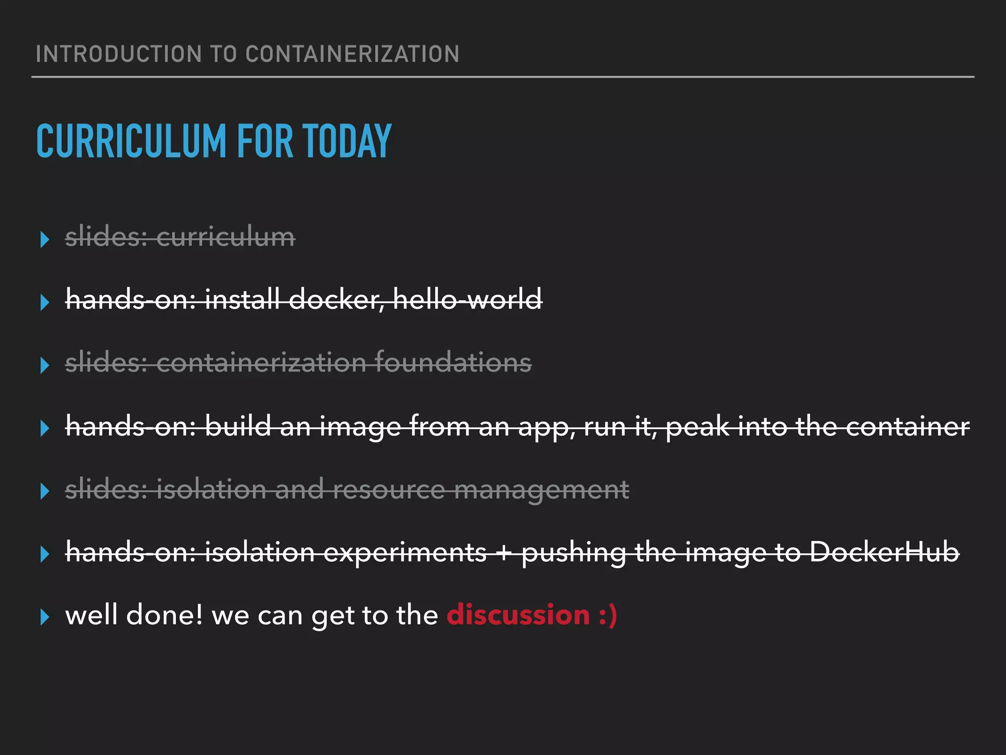 Intro to containerization | PDF
