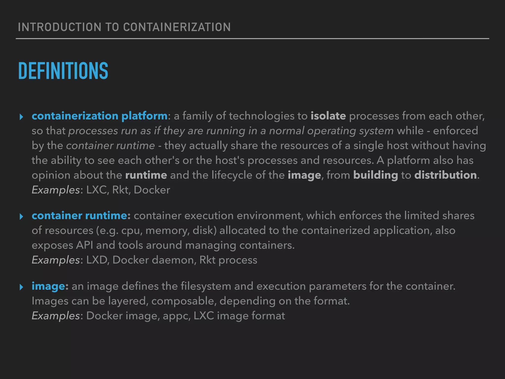 Intro to containerization | PDF