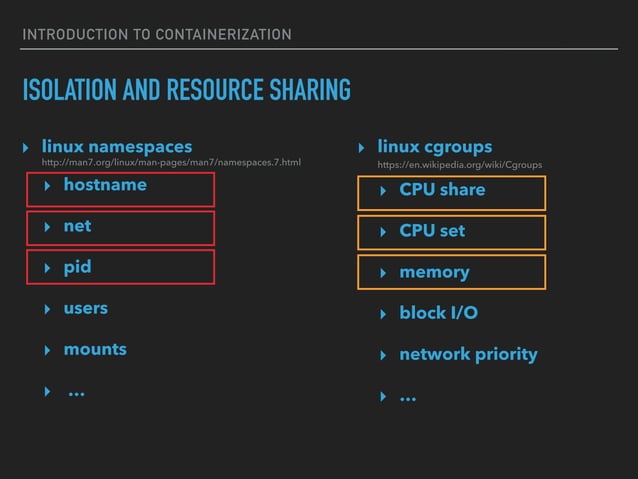 Intro to containerization | PDF