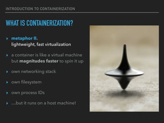 Intro to containerization | PDF