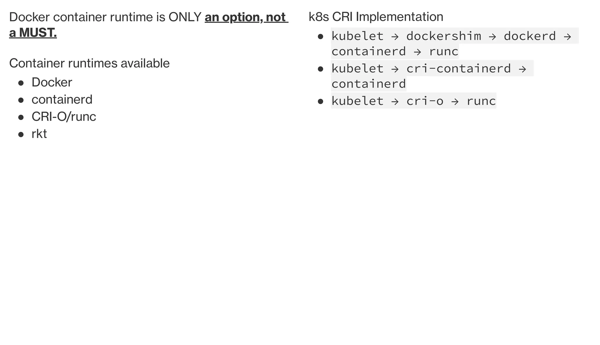 Introduction to containers, k8s, Microservices & Cloud Native | PPT