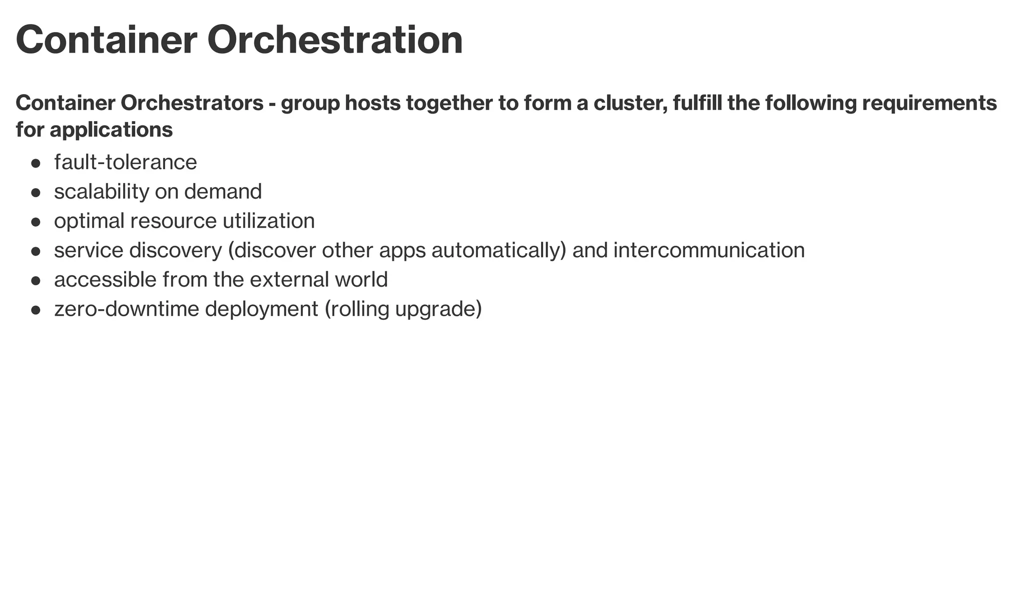 Introduction to containers, k8s, Microservices & Cloud Native | PPT