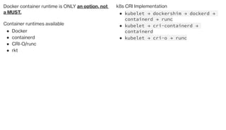 Introduction to containers, k8s, Microservices & Cloud Native | PPT
