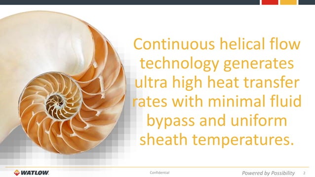 Introduction to Continuous Helical Flow Technology - Watlow | PPTX ...