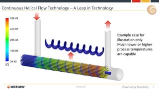 Introduction to Continuous Helical Flow Technology - Watlow | PPTX